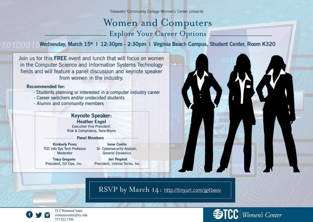Jeri Prophet featured at the TCC Women and Computers Panel | IntellecTechs
